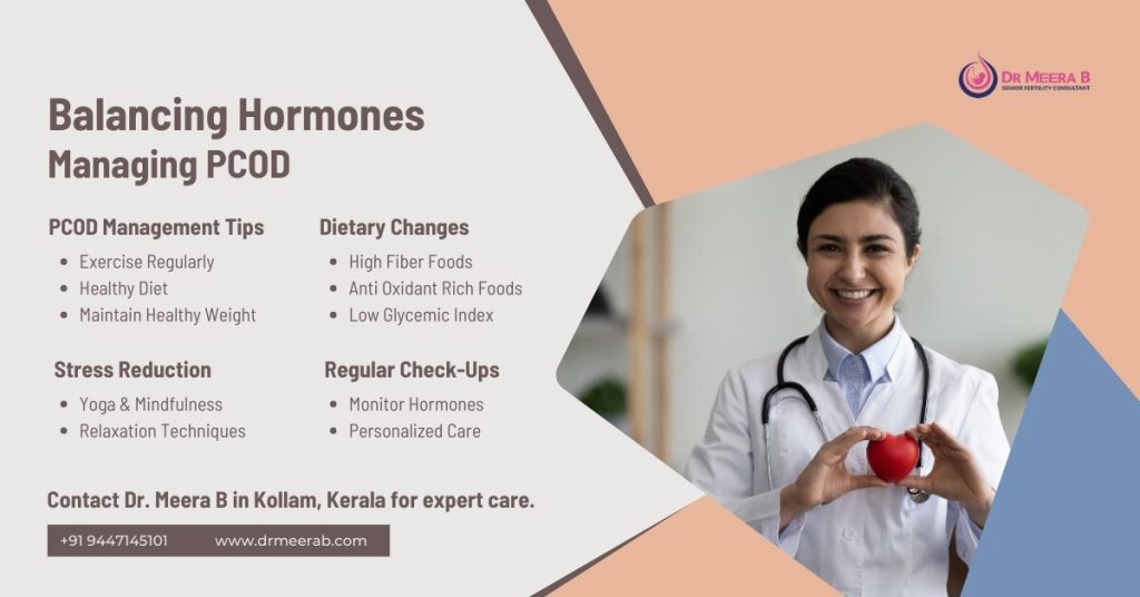 PCOD Management Strategies – Balancing Hormones - Dr Meera B