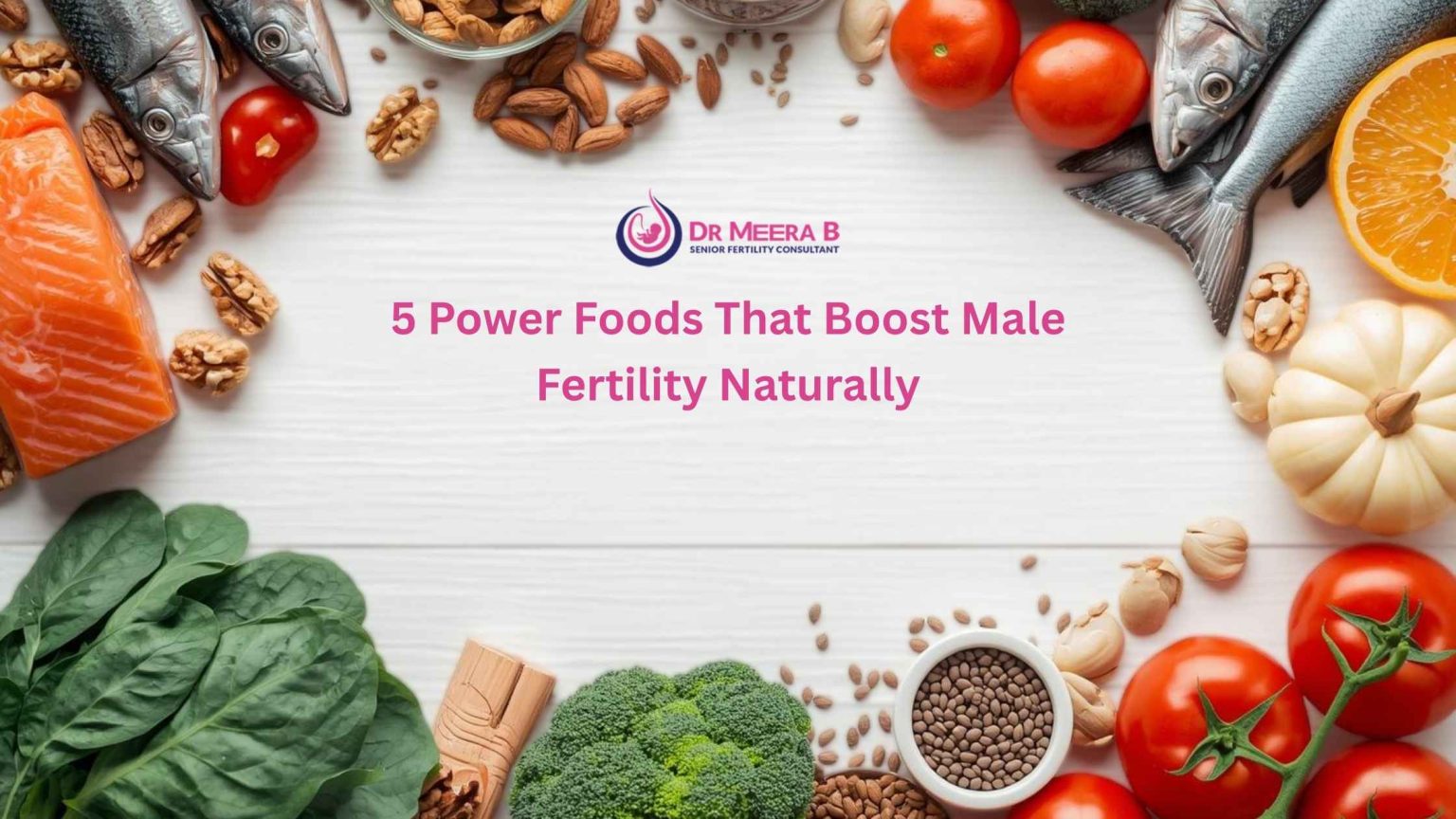 5 Power Foods That Boost Male Fertility Naturally – Dr Meera B